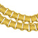 Victorian 15kt Etruscan Link Book Chain Necklace